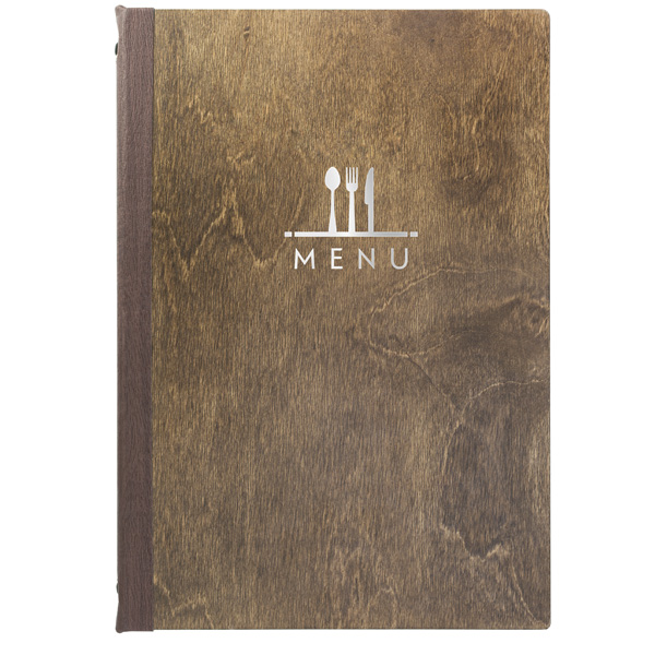 Stunning Wood Menus | Wooden Menu Covers