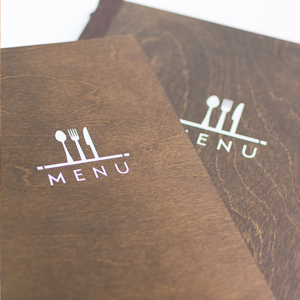 Stunning Wood Menus | Wooden Menu Covers