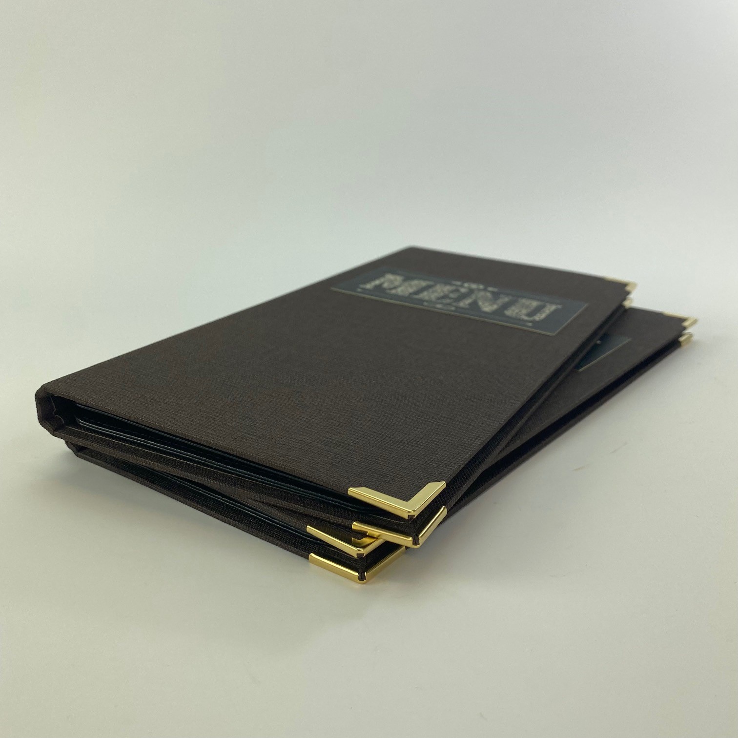 Slim Brown Winchester Menu Covers (IT128) from Menushop